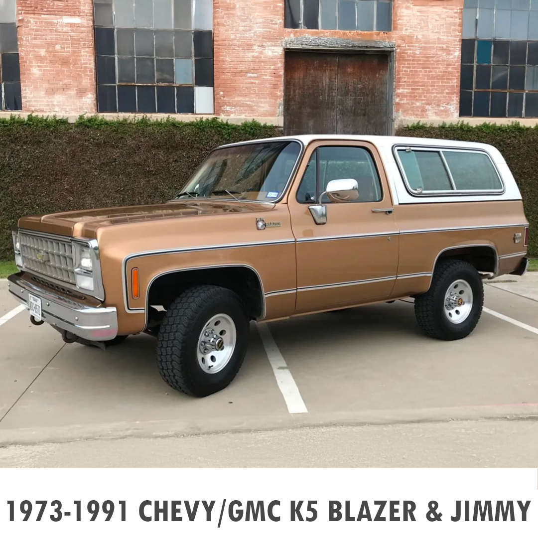 Rust Buster Frame Repair Kits for 1973-1991 Chevy Blazer & GMC Jimmy